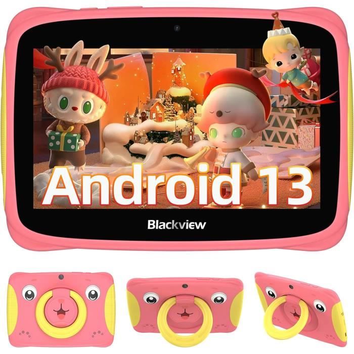 Anoid 13 Kids Tablette Éducative 7 Pouces, Blackview Tab 3 pour Enfant ...