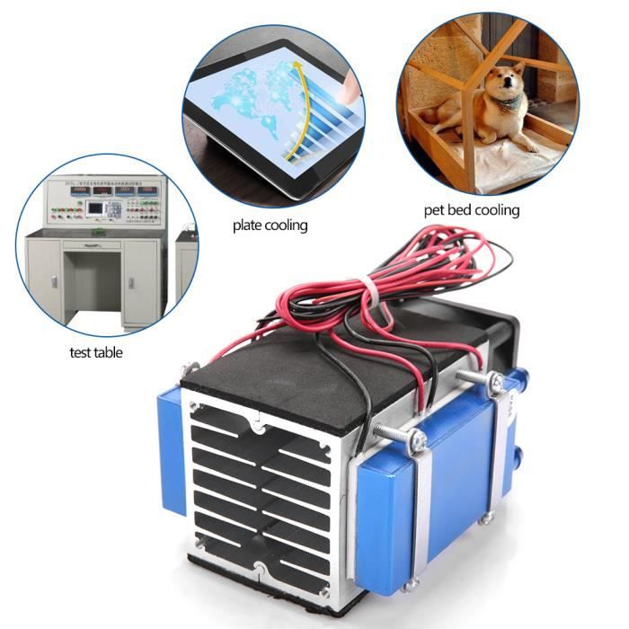 Refroidisseur thermoélectrique - DUOKON - 12V 280W - Faible bruit ...