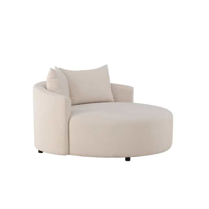 Canapé rond ?150 cm en polyester Kelso - Cdiscount Maison