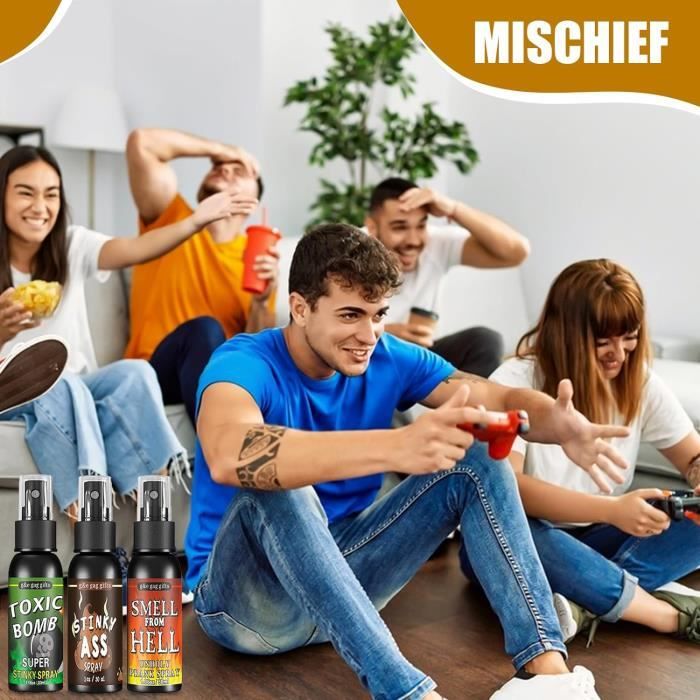 Spray Qui PUE, Spray Puant, Boule Puante Puissante, Smell from Hell ...