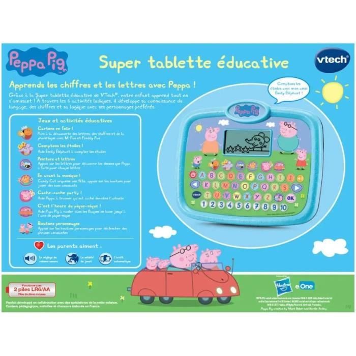 VTECH - PEPPA PIG - Super Tablette Éducative - Cdiscount Jeux - Jouets
