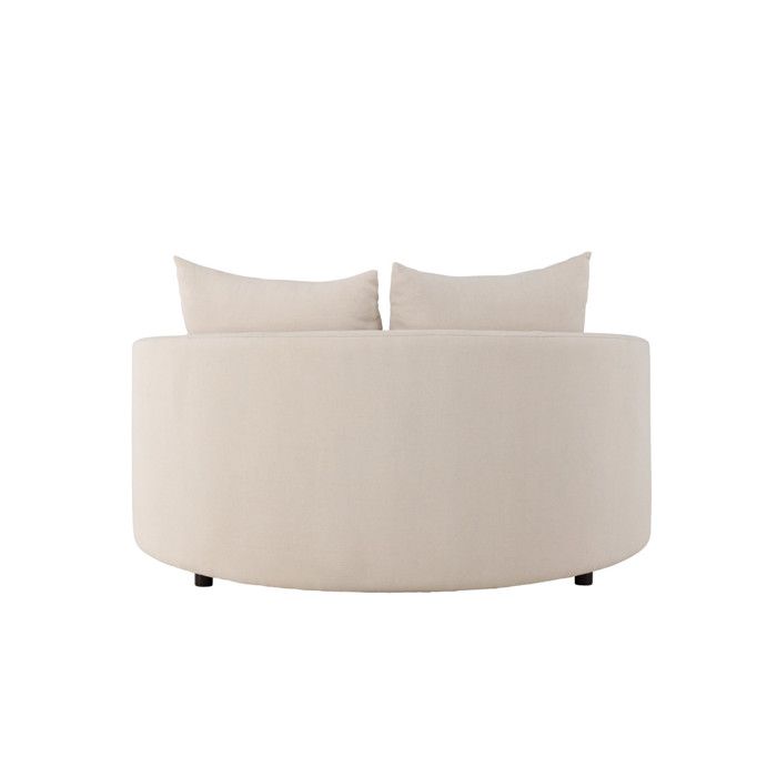 Canapé rond ?150 cm en polyester Kelso - Cdiscount Maison