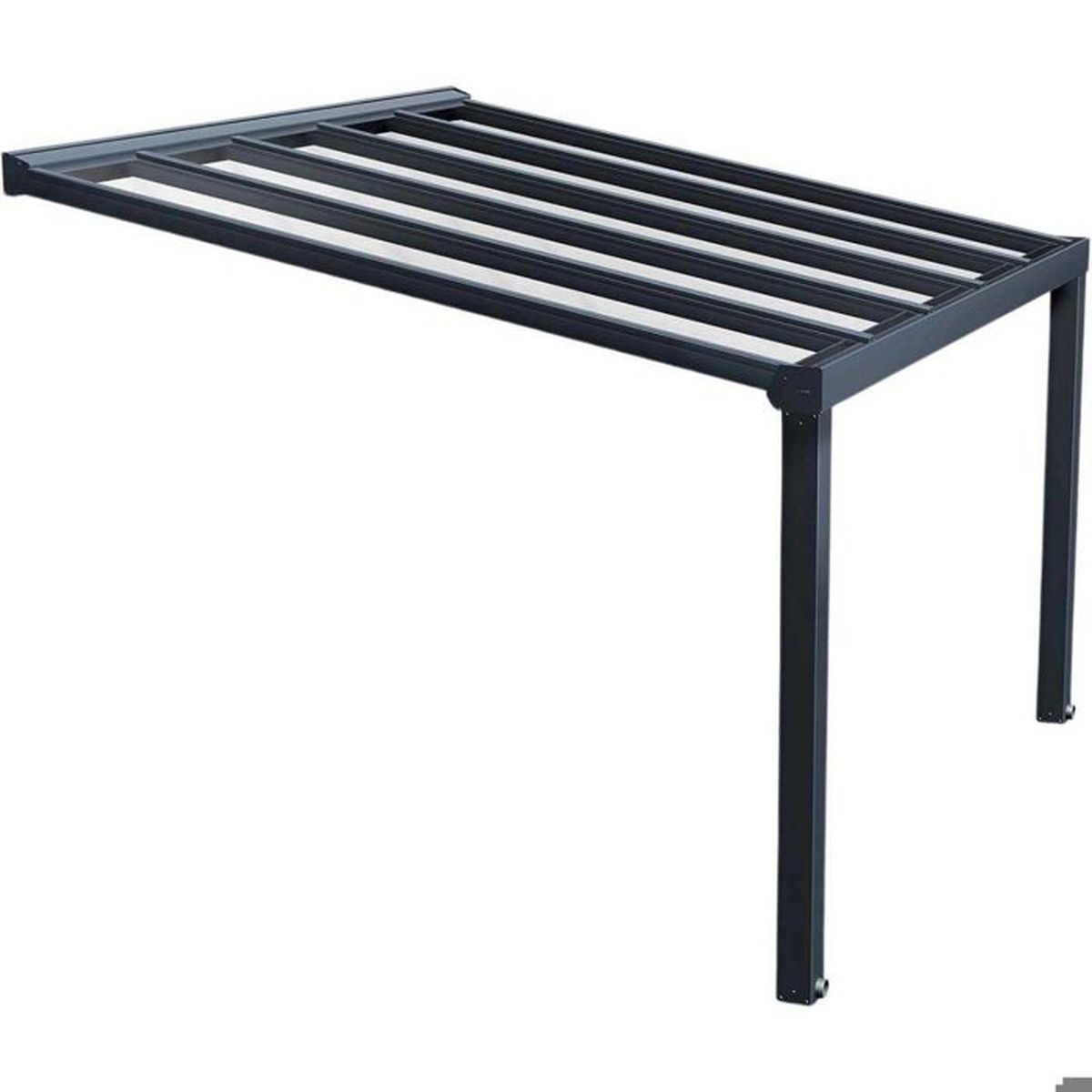 Palram – Canopia | Pergola Stockholm 3.50X3.68 Gris anthracite ...