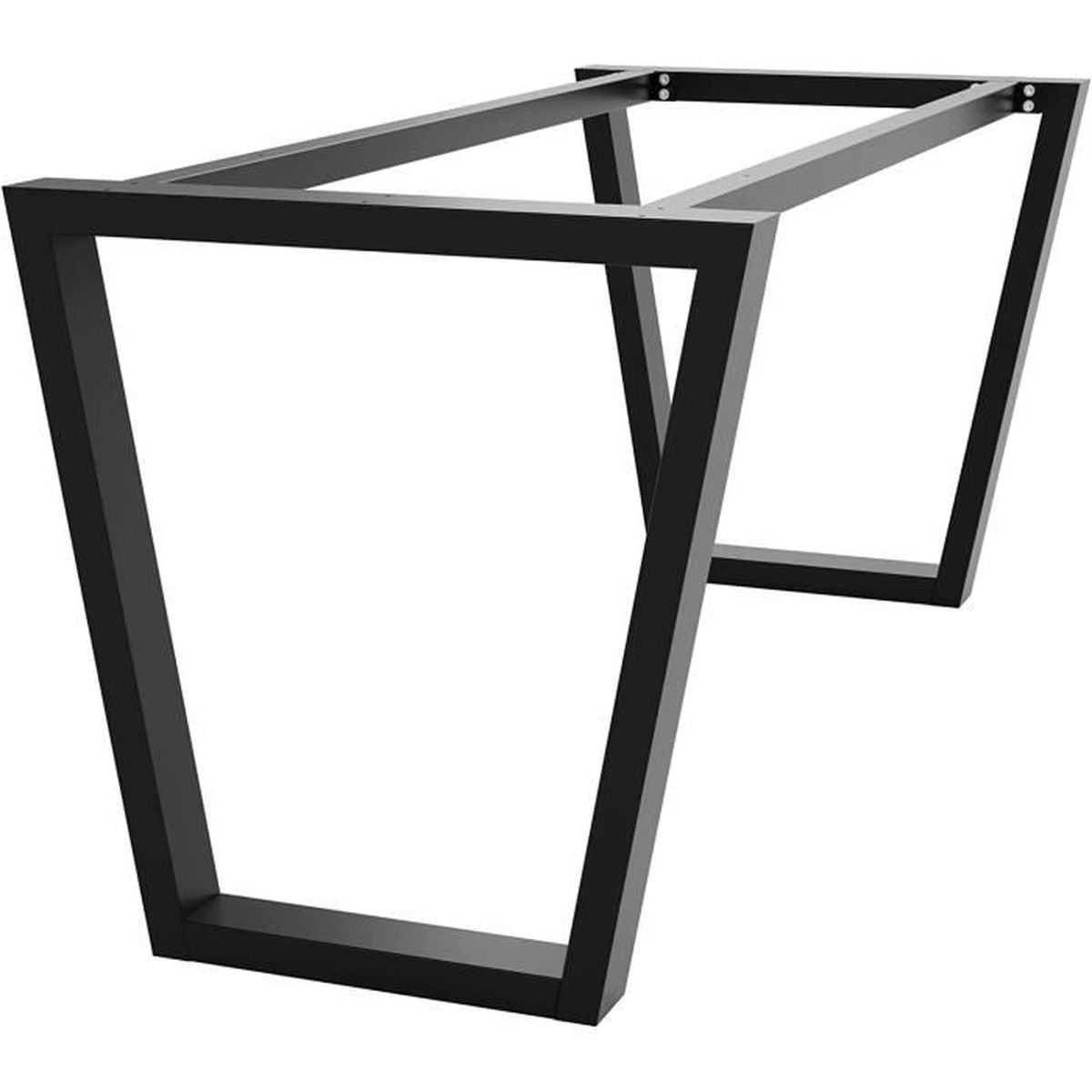 METALOPRO Pieds de Table en Métal, Pieds de Bureau en Acier Robuste ...
