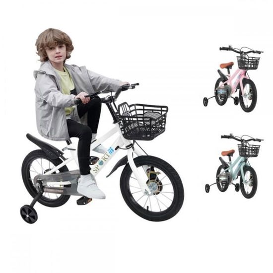MIPAN.Vélo enfant 16 pouces - Velo enfant 3 ans - Vélo de montagne pour ...