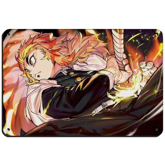 Affiche rétro Demon Slayer Kimetsu No Yaiba Rengoku Kyoujurou Anime ...