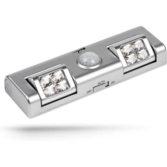 AJW-HEITECH LED Lampe de placard à détecteur de mouvement intérieur ...