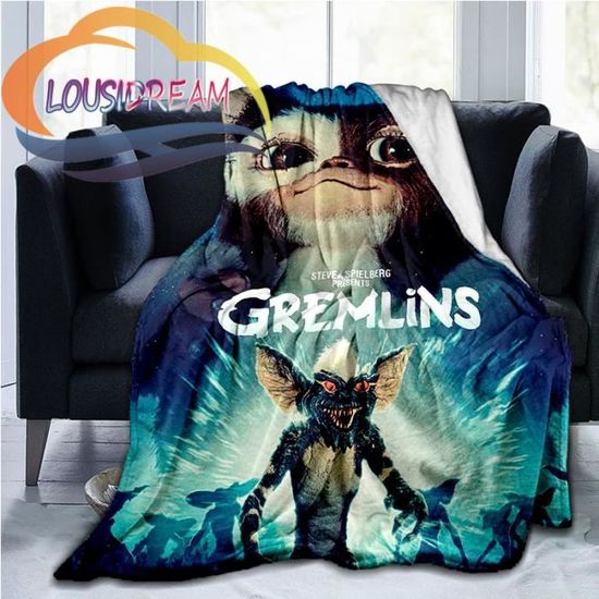FLR-21191 Cartoon Gremlins Series wool blanket cashmere blanket fashion ...