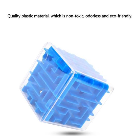 Jouet Labyrinthe Cubique en Plastique KEENSO - Jeu de Puzzle pour ...