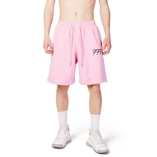 TRIPLOSETTE 777 Bermudes Homme Rose Coton GR78732 Rose - Cdiscount Prêt ...