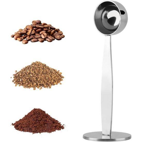 Cuillère À Café 2En1 Avec Tamper À Espresso, Cuillère À Doser, Cuillère ...