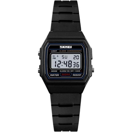 Simple Digitale Sport Montres Femme Montres Garçon Et Fille 50M Etanche ...
