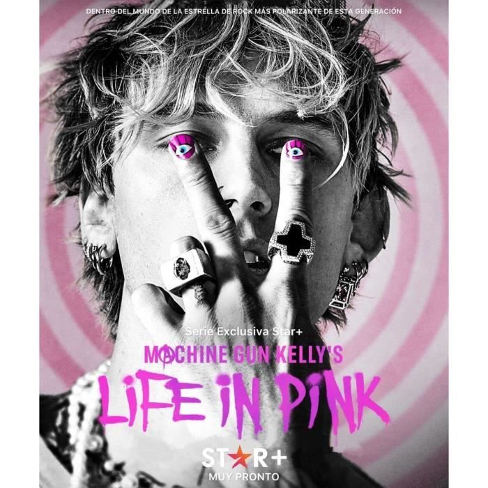 Machine Gun Kellys Life In Pink Movie Poster 70 X 45 cm Affiche de Film ...