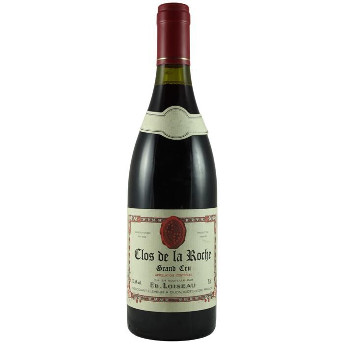 Maison Edouard Loiseau Clos de la Roche 1998 - Vin Rouge de Bourgogne ...