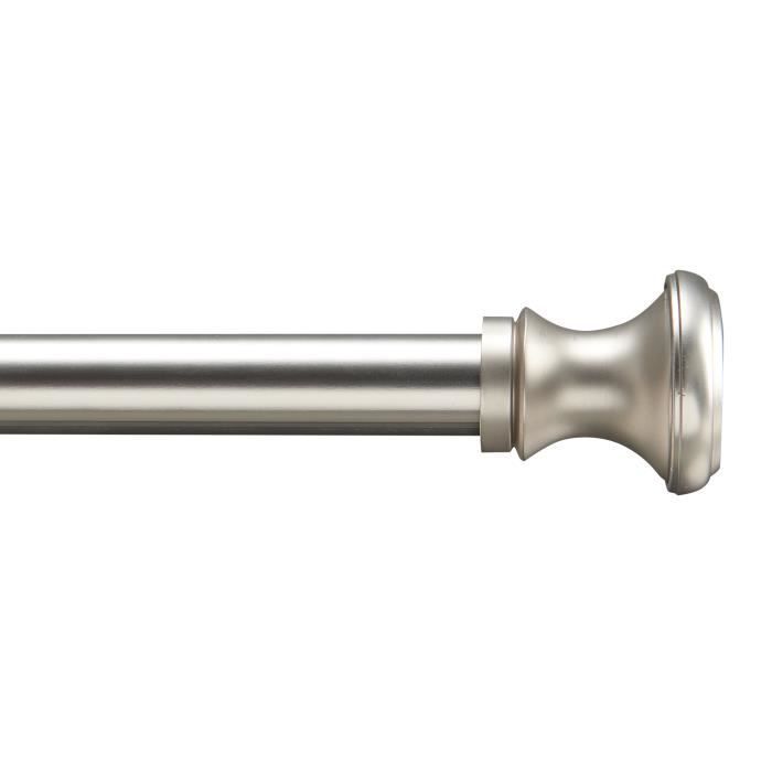 Tringle à Rideau Extensible de 240 à 360 cm, argent - Cdiscount Maison