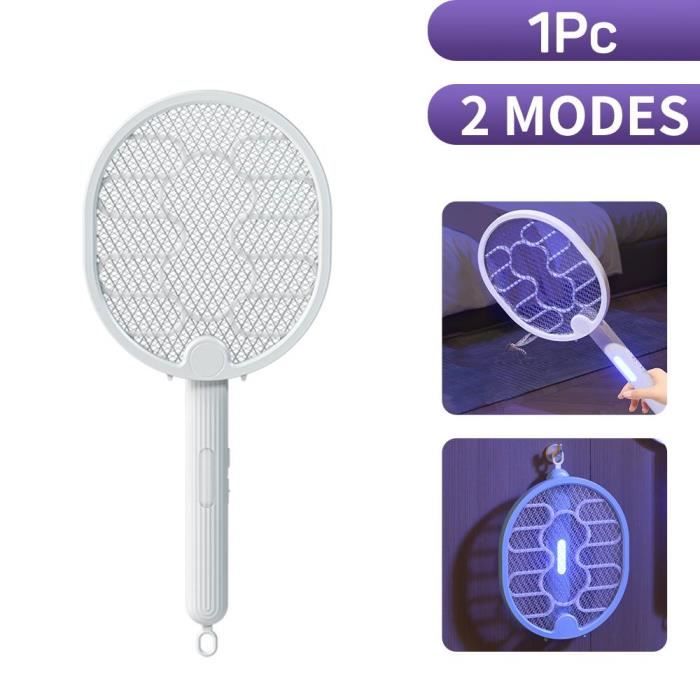 Raquette anti-moustiques électrique,puissante,pliable,Rechargeable par USB,silencieux,grande ...