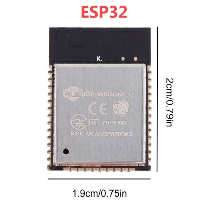 ESP32 - Nodemcu ESP32 6 000 Conseil ESP32-S 32Mbit éventuelles I Flash ESP32 Bluetooth Wifi ESP ...
