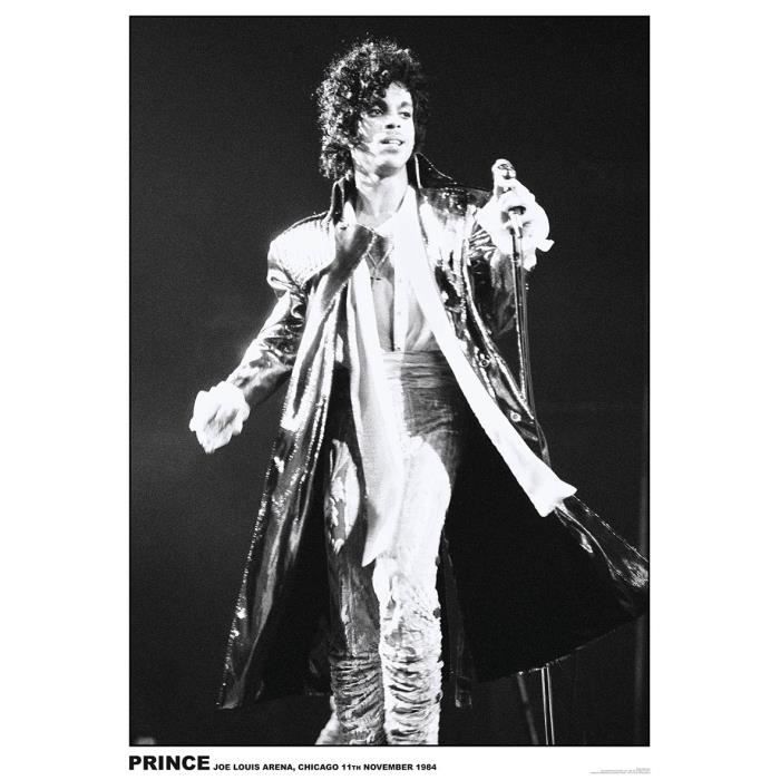 PRINCE - Chicago 1984 - 59x84cm - Affiche-Poster - Cdiscount Maison