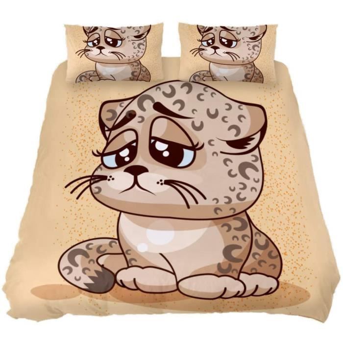 Parure de lit en microfibre résistantedes et à l’humidité, douce et ...