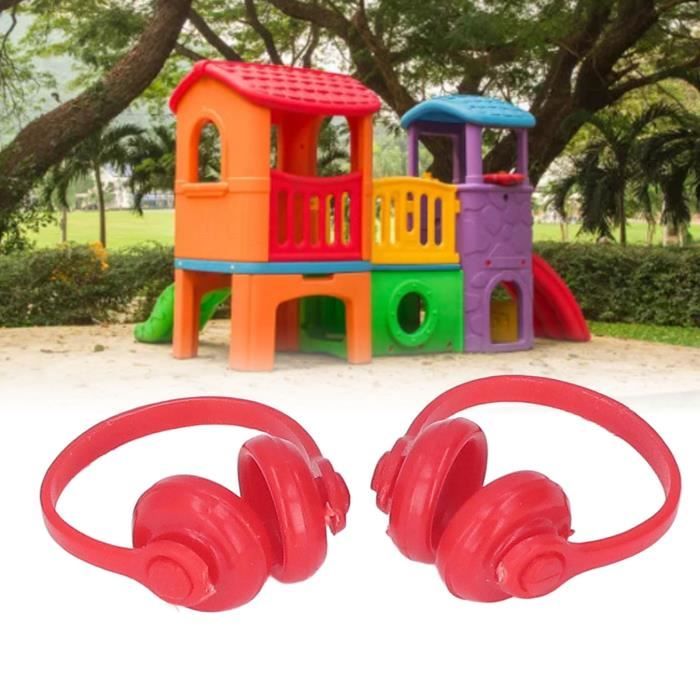 JNG® modèle de mini casque de maison de poupée 2pcs 1/12 Échelle ...
