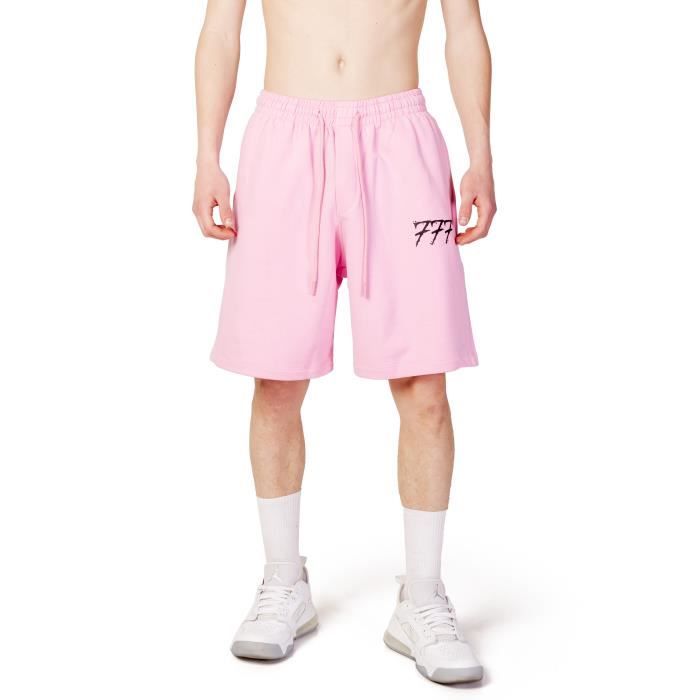 TRIPLOSETTE 777 Bermudes Homme Rose Coton GR78732 Rose - Cdiscount Prêt ...