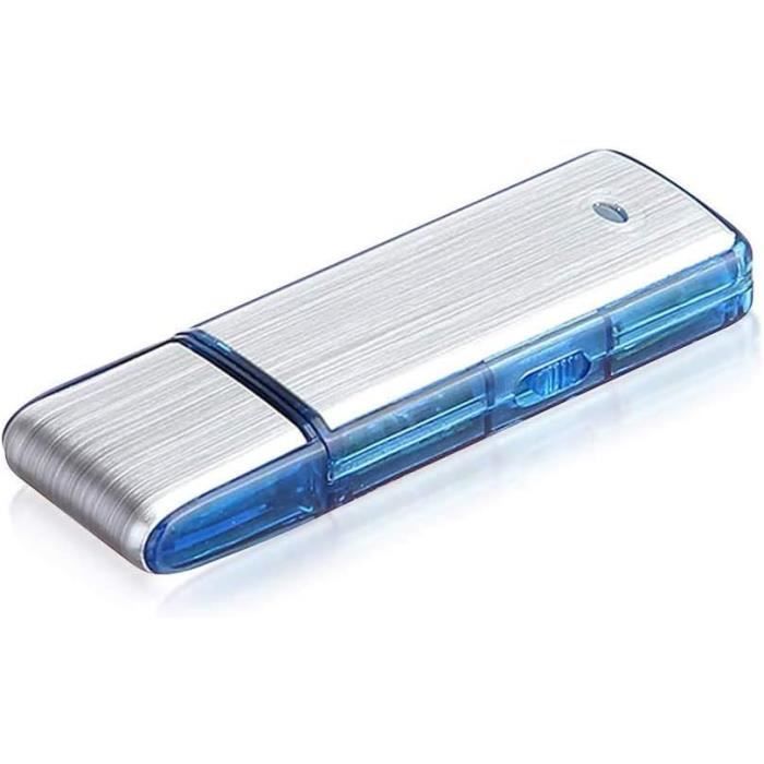 Mini Dictaphone Enregistreur Vocal Numérique 8Go-Capacité De 90 Heures ...