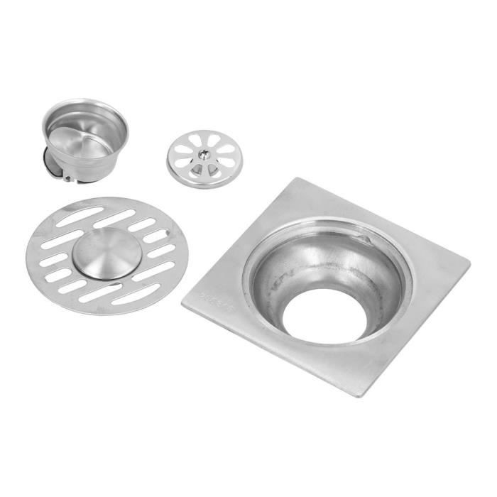 Tbest Crépine de sol Crépine de plancher de machine à laver auto ...