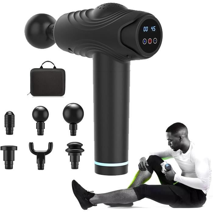 Massage Dos Masseurs Électriques Portables Pistolet De Massage Pistolet De Massage Musculaire ...