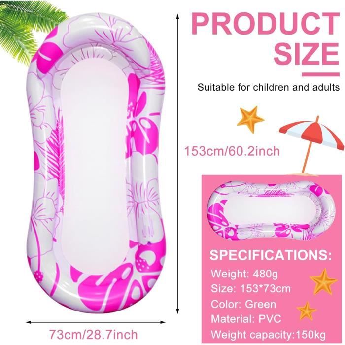Bouee Piscine Flottantes Hamac Gonflable Matelas Flottant, Hamac ...