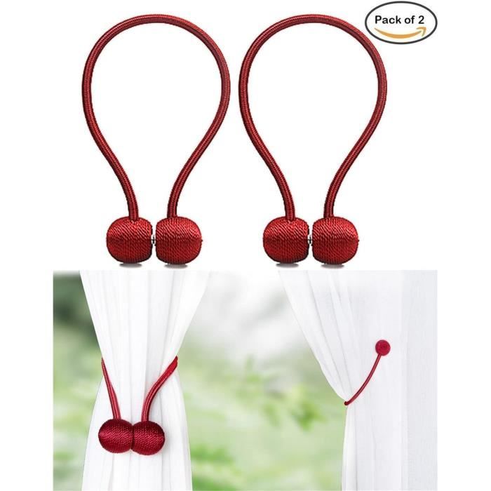 Embrasses À Rideaux Embrasse Rideau Aimantée Tressage Magnétiques ...