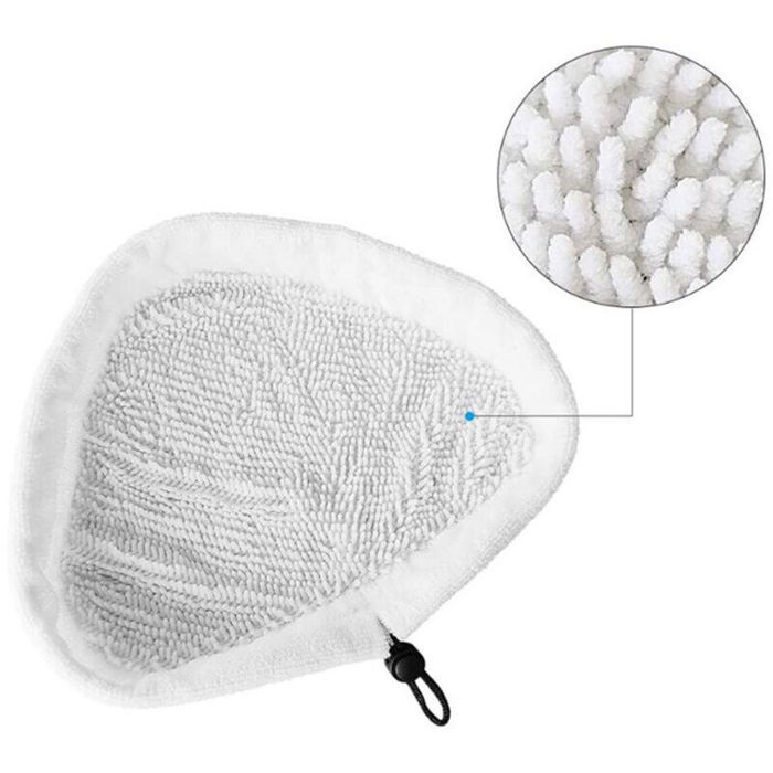 Lot de 4 tampons microfibre lavables pour balai vapeur Steamboy X5 H2O ...