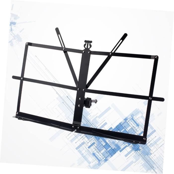 Pupitre Pour Guitare Pupitre Pliable Étagère Pliante Bibliothèque ...