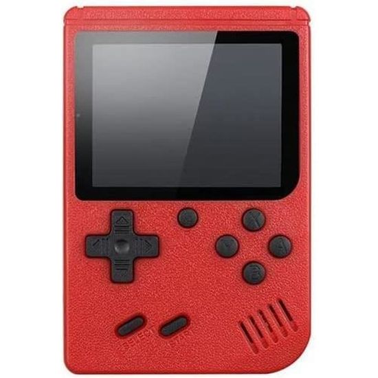 Game Box Red : Console de Jeux Portable avec 400 Jeux Retro Vintage ...