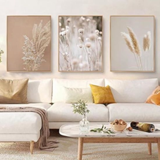 Lot De 3 Posters De La Pampa - Paysage Naturel Tableau Mural Moderne ...