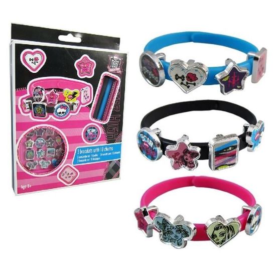 Set de création 3 bracelets Monster High - Cdiscount Beaux-Arts et ...