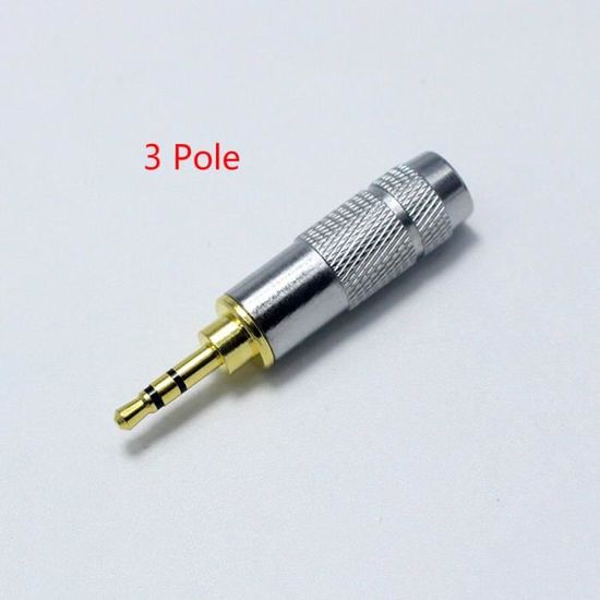 Prise jack audio en cuivre pour réparation de téléphone,soudure audio ...