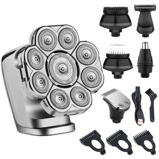 9D Head Shavers for Bald Men Bald Head Shavers for Men Cordless ...