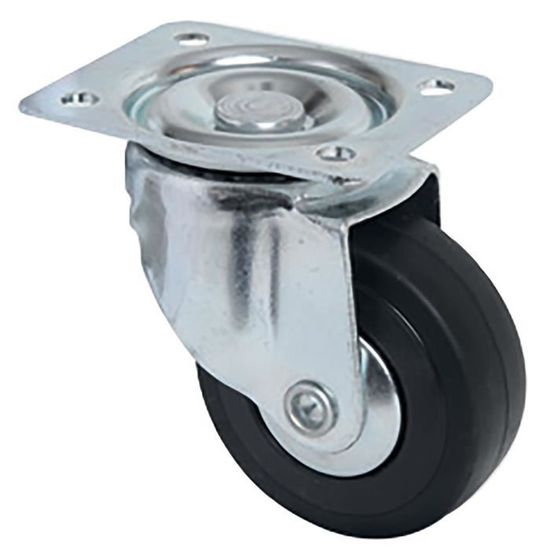 Roulette standard nylon Type 15 Diamètre roue en mm 15 Haut. en mm 1,5 ...