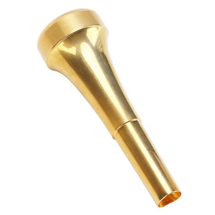 Embouchure De Trompette Dorée Embouchure De Rechange Pour Trompette 82 Mm De Long Son Clair ...