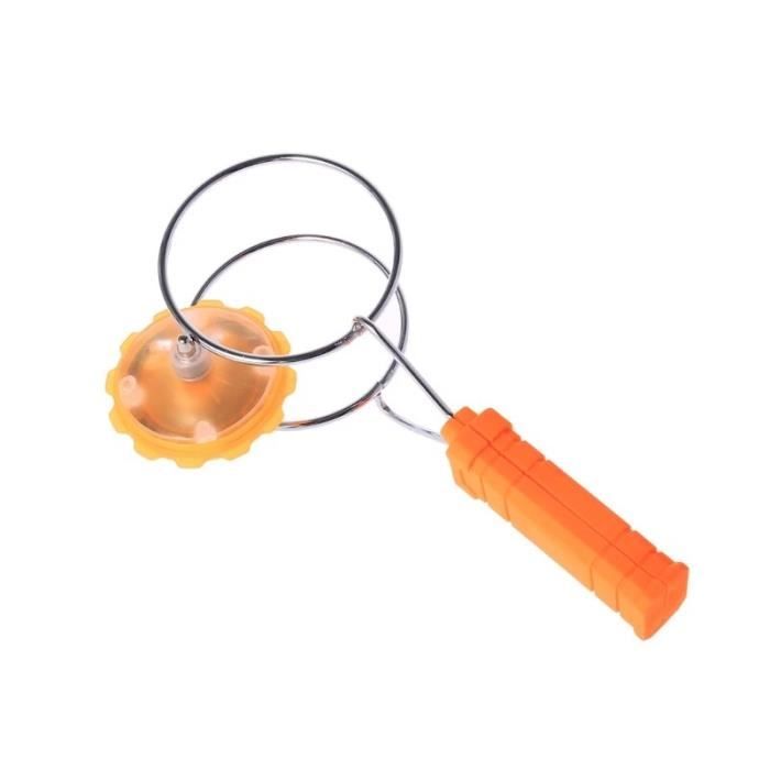 Orange - Gyro YoYo magnétique, roue rotative magique, LED, lumière ...