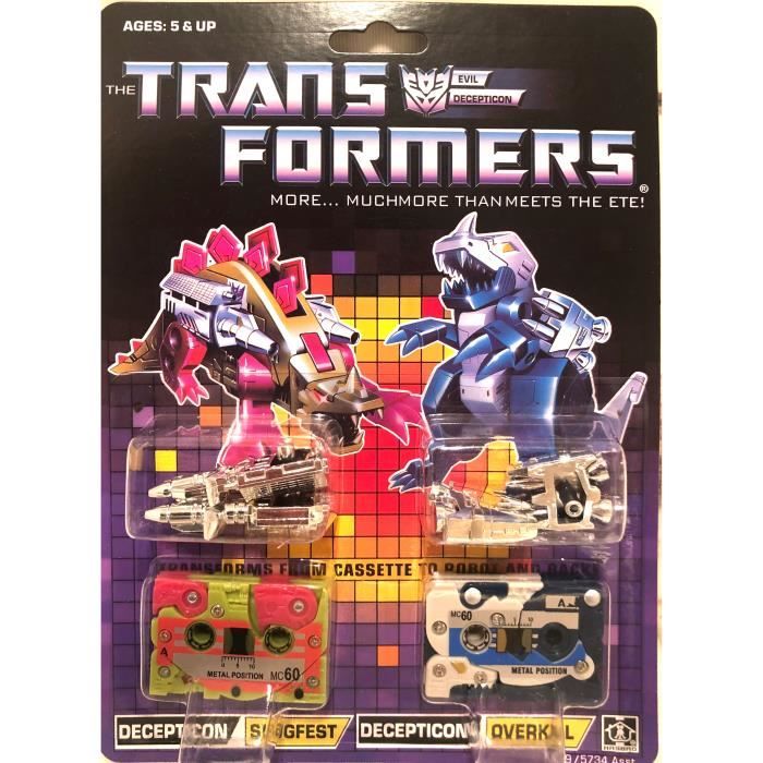 Figurine Miniature - Transformers - Slugfest - G1 - 8cm - Mixte - 6 ans ...