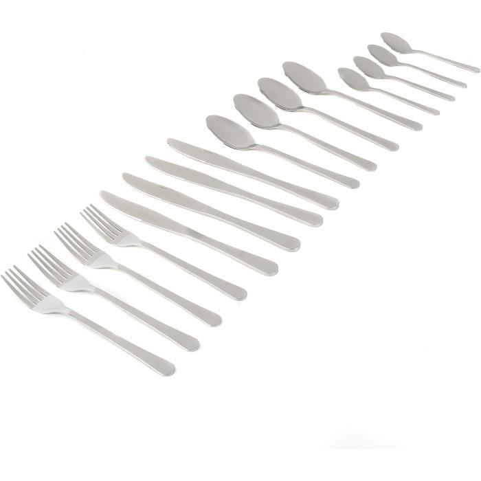 Set de Couverts de Table en Acier Inoxydable, Ménagère 16 Pièces ...