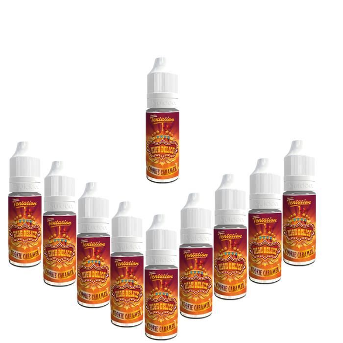 Balboul Juice - cookie caramel hd 10ml 3mg x10 +1 e-liquide Balboul ...