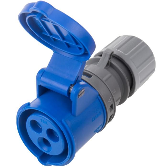 Prise industrielle CETAC femelle 2P+T 16A 250V IP44 - Cdiscount Bricolage