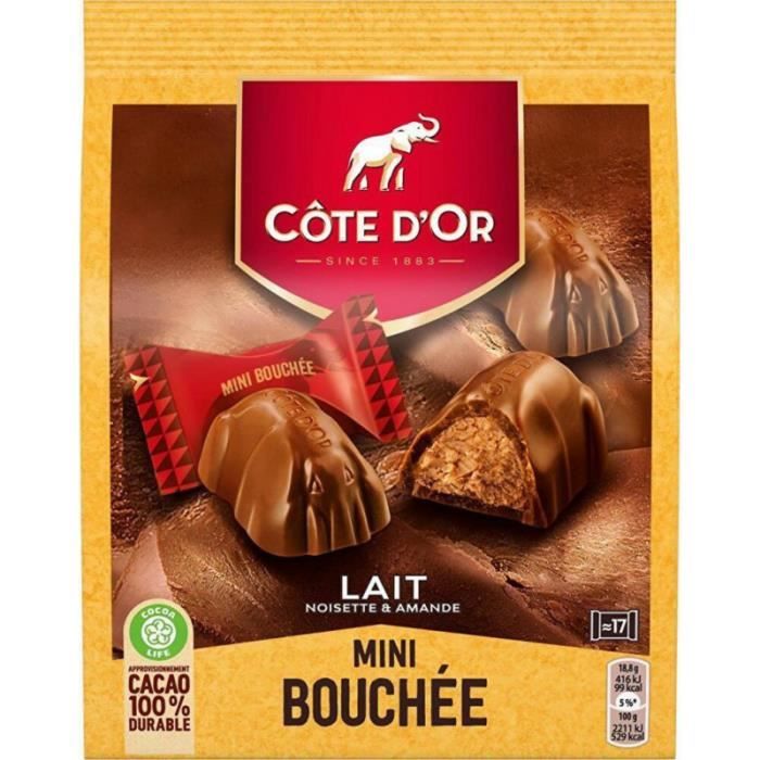 Côte d'or Mini bouchées lait 158g - Cdiscount Au quotidien