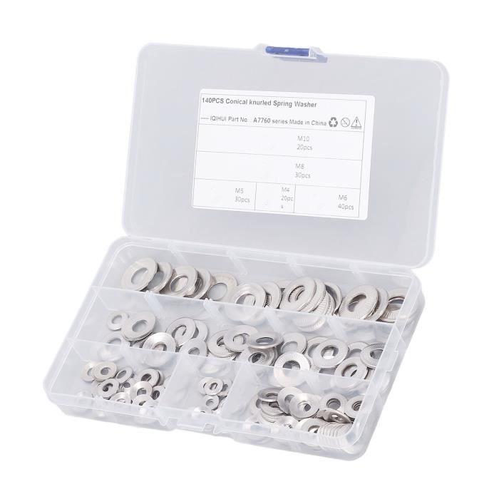 Rondelle Élastique Conique Moletée Laveuse À Ressort Conique En Tricot ...