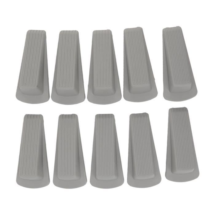 Fdit butée de cale de porte 10 pièces butoirs de porte épais Flexible ...