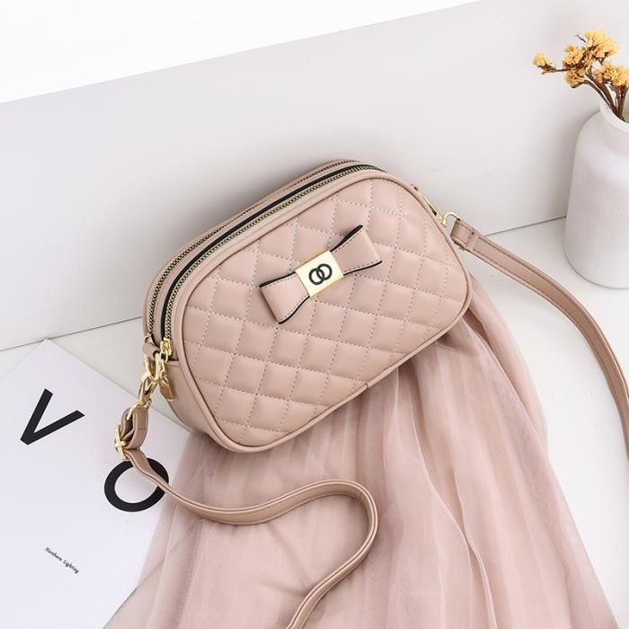 Sac Bandoulière Femme Cuir PU Sac à Main Femme Porté Epaule Fourre Sac de messager Sac à Épaule ...