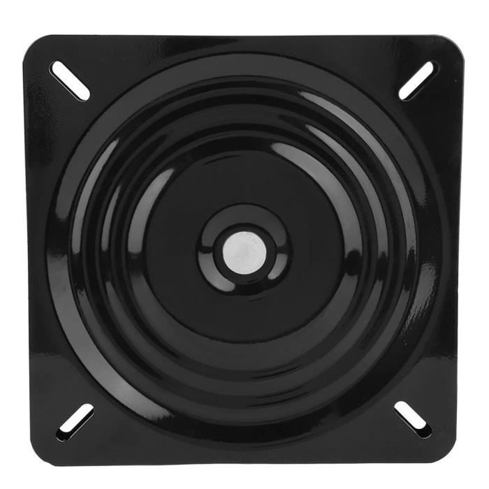 Qiilu plaque pivotante 360 ° universel carré rotatif base de matériel ...