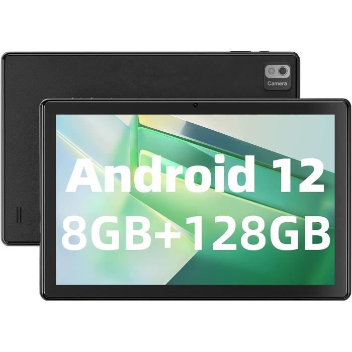 10,1 Pouces Tablette Android 12, 8 Go De Ram 128 Go De Rom (256 Go ...